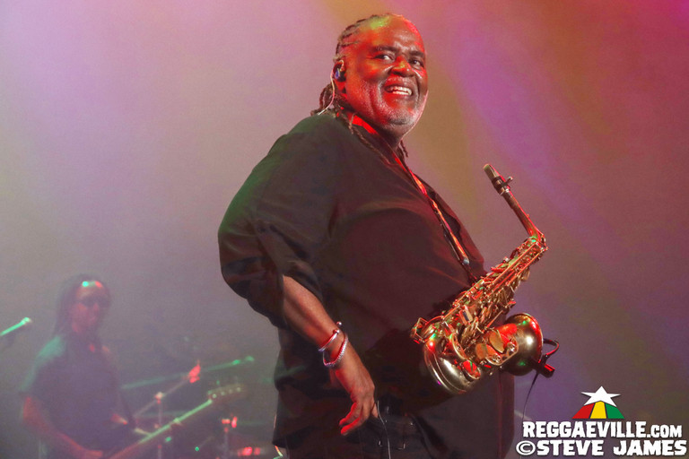 Photos: Tarrus Riley with Dean Fraser & The Blak Soil Band 5/2/2025