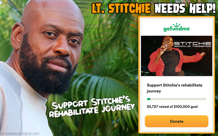 Lt. Stitchie Needs Help - GoFundMe Fundraiser Launched