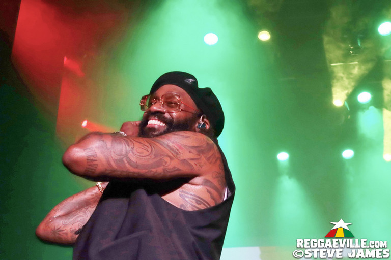 Photos: Tarrus Riley with Dean Fraser & The Blak Soil Band 5/2/2025