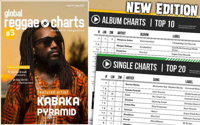 Global Reggae Charts - Issue 3 (July 2017)