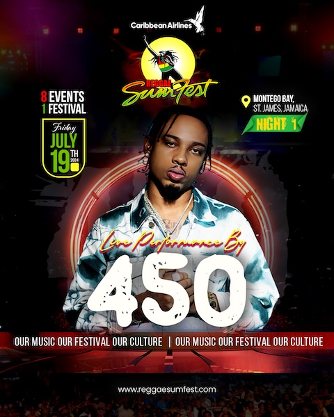 Lineup: Reggae Sumfest 2024