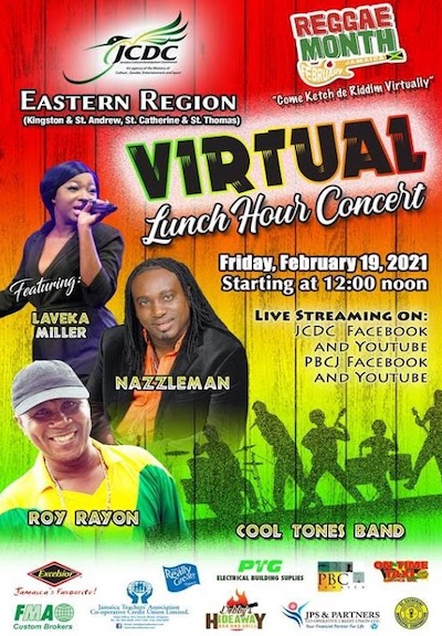 Lineup: Reggae Month 2021