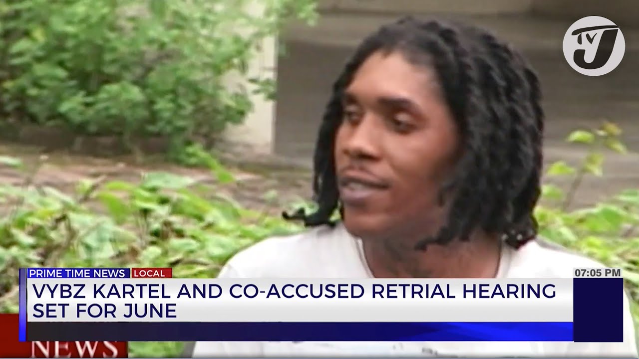 Video: Vybz Kartel & Co-Accused Retrial Hearing Set for June @ TVJ News ...