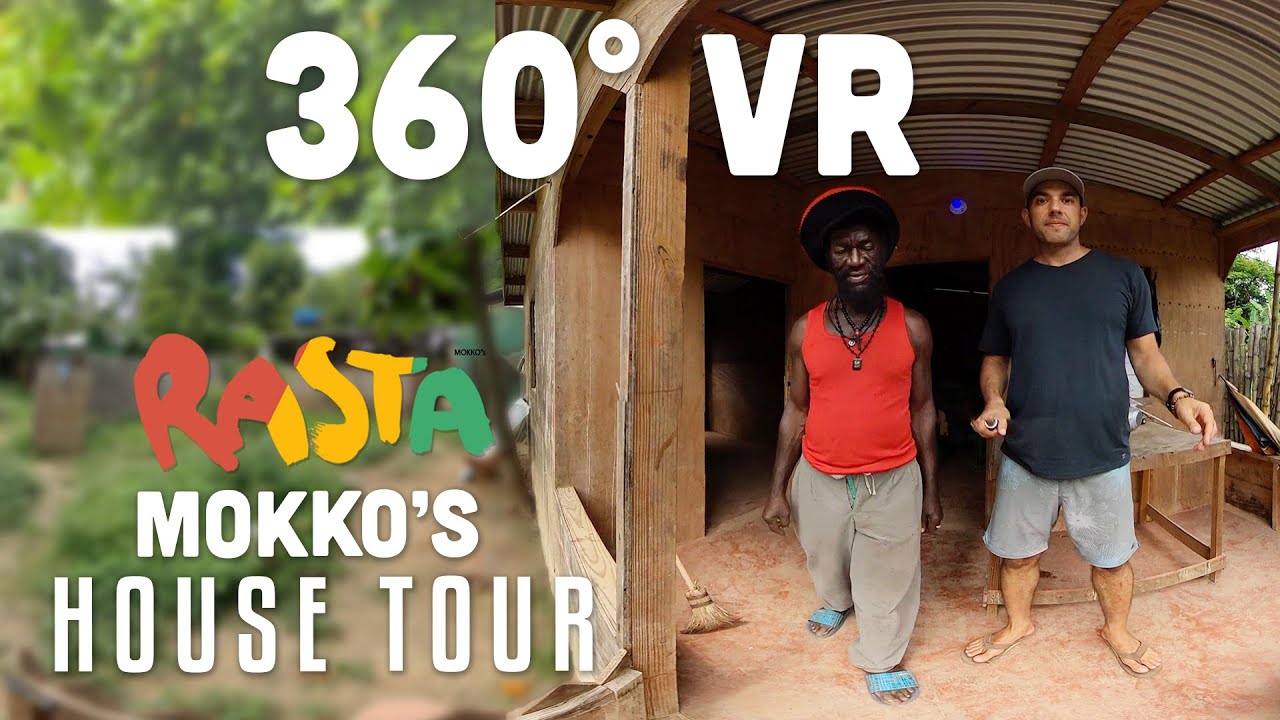 Video: Ras Kitchen - Mokko's Rasta Retreat in 360 Virtual Reality! 1/21 ...